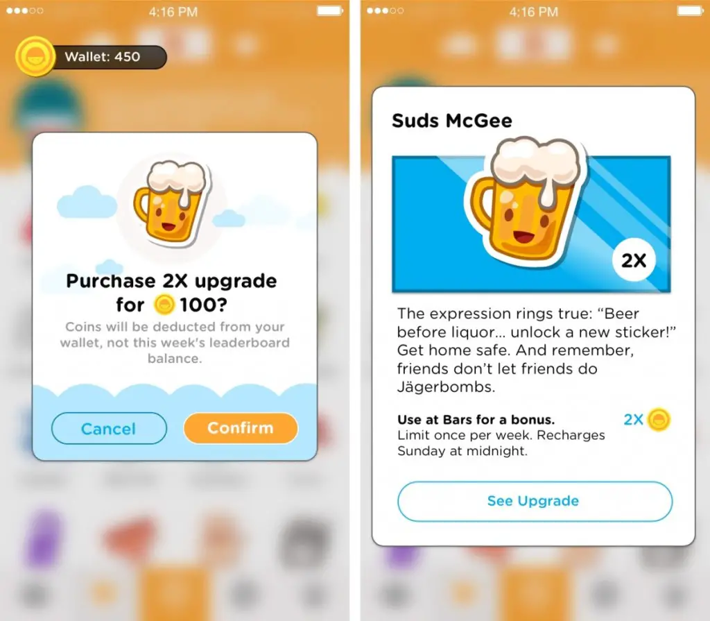 You Can Use Your Swarm Coins To Buy Upgraded Stickers