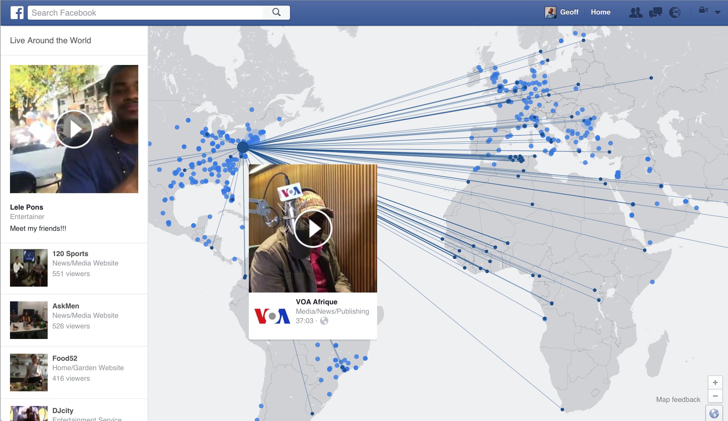 Facebook Live Map Lets You Find The Best Streams In Seconds