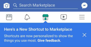 Facebook Is Personalising Your Navigation Bar Shortcuts According To ...
