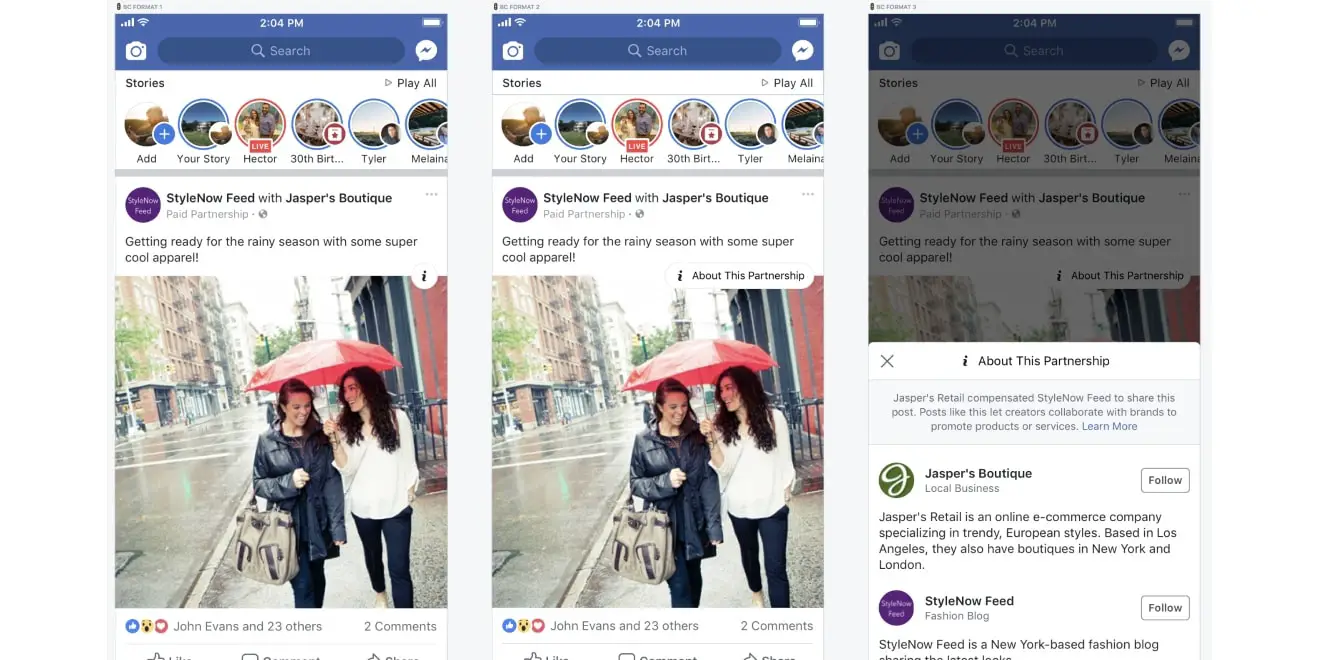 Facebook Makes Changes To Its Branded Content Feature
