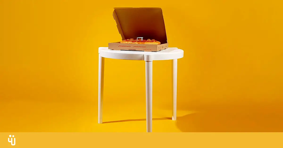 IKEA And Pizza Hut Made A Real Version Of Those Tiny Pizza Tables