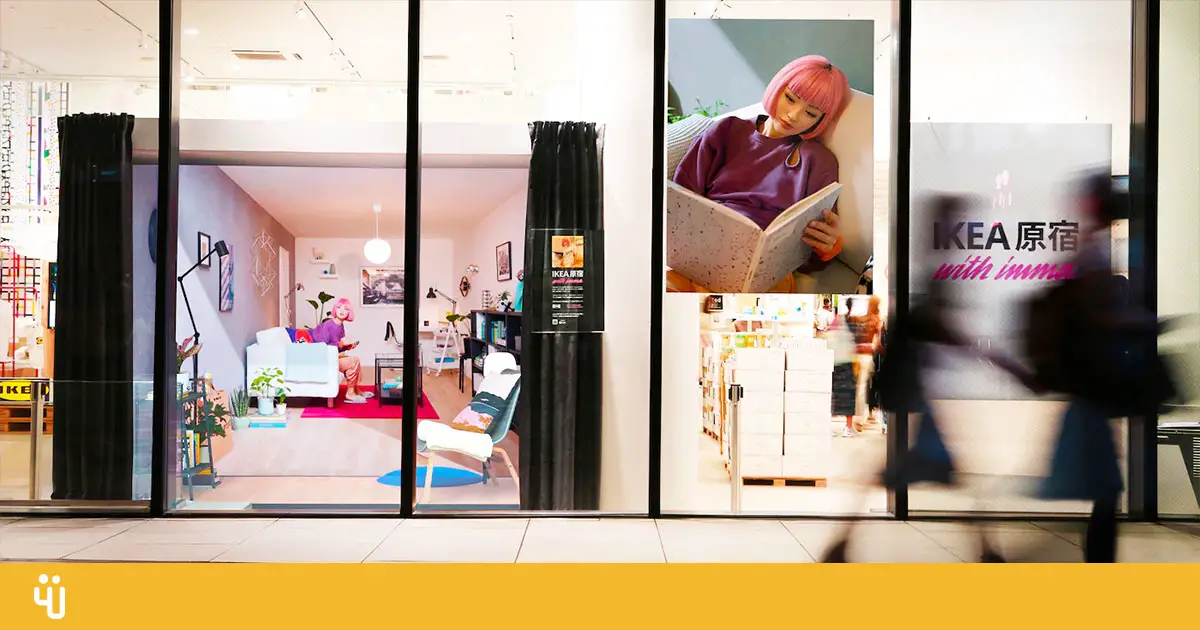 A Virtual Influencer Stars In This IKEA In-Store Installation