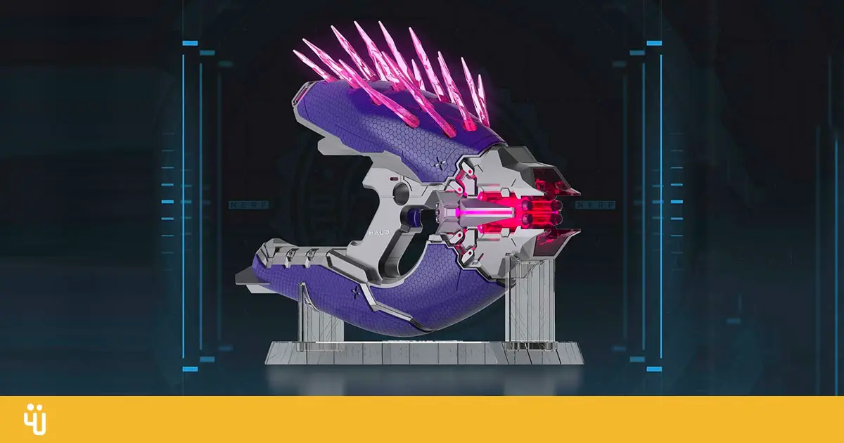 Hasbro Reveals Nerf LMTD Halo Needler Gun