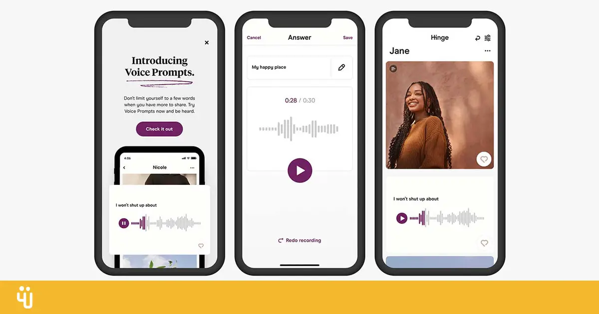 Hinge Adds Voice Prompts Option On Profiles