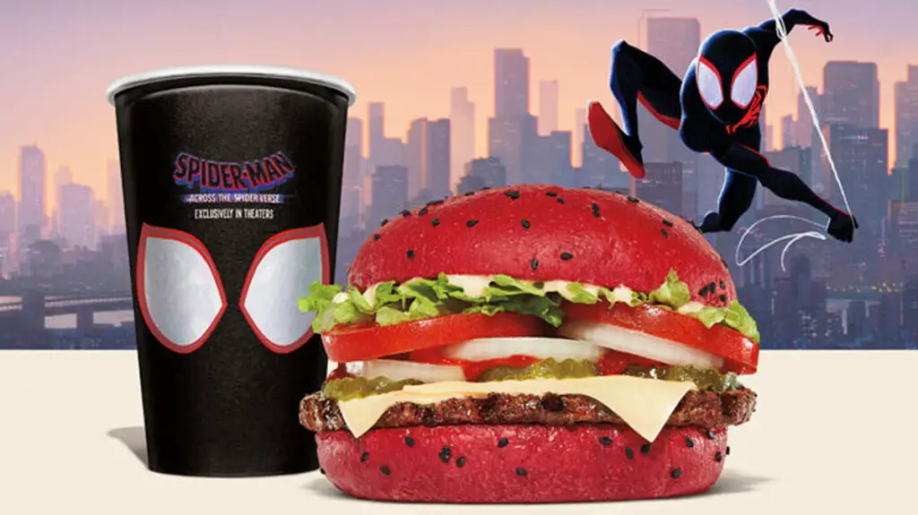This Burger King Spider-Verse Whopper Is WILD