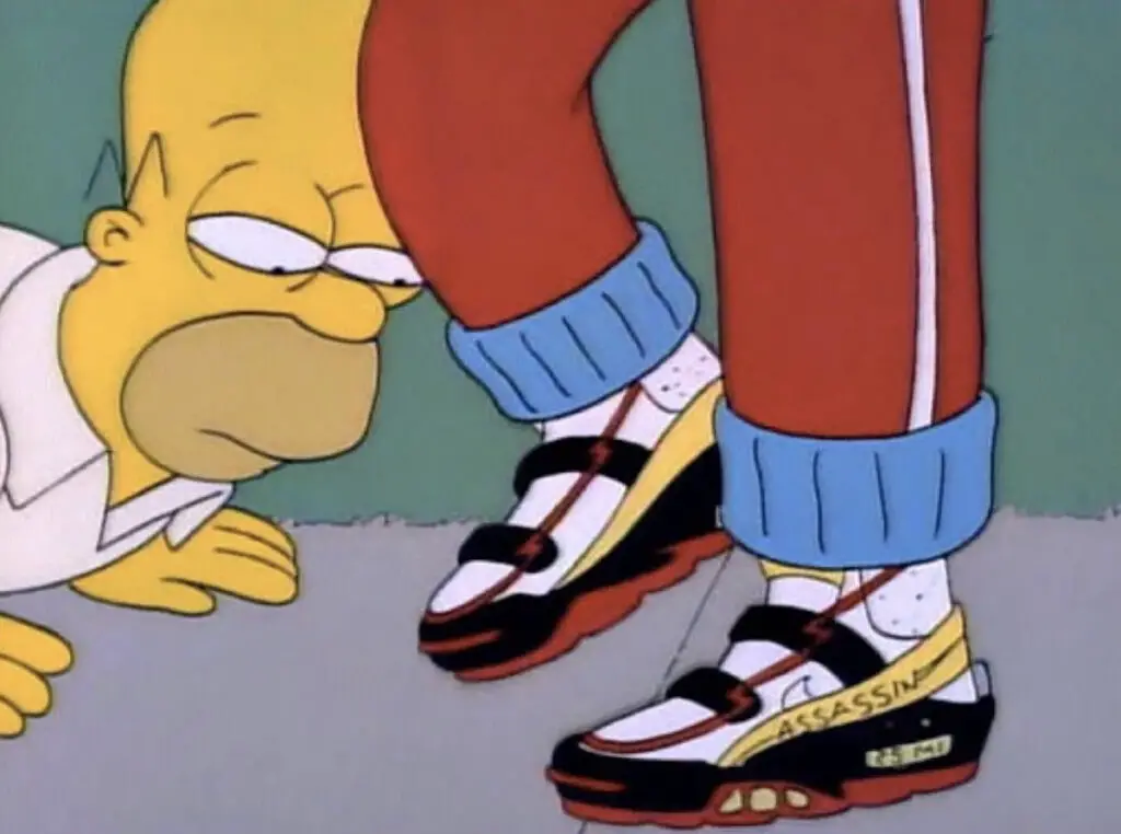 The Simpsons: Ned Flanders' Assassin Sneakers Comes To Life