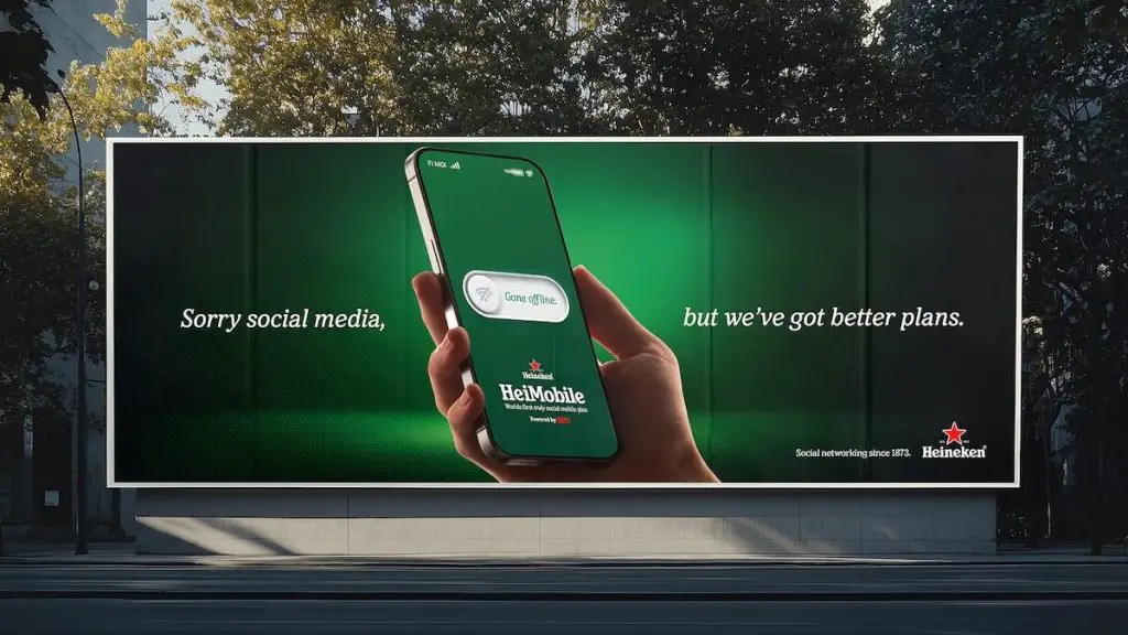 Heineken Turns a SIM Card Into a Digital Detox Tool
