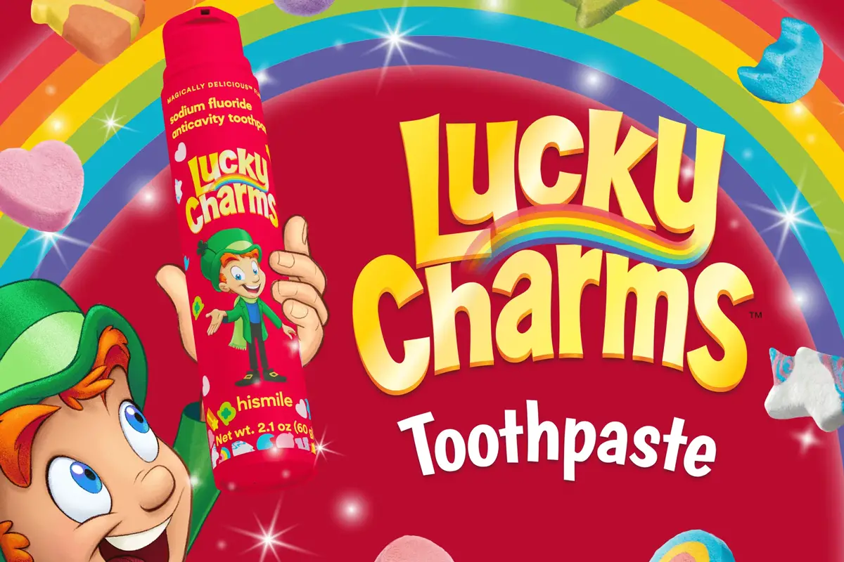 Hismile x Lucky Charms: Toothpaste Just Got Magically Delicious