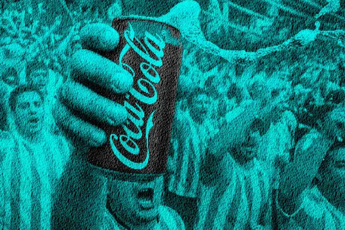 Coca-Cola Turns a Stadium Ban Into a Red Visual Illusion